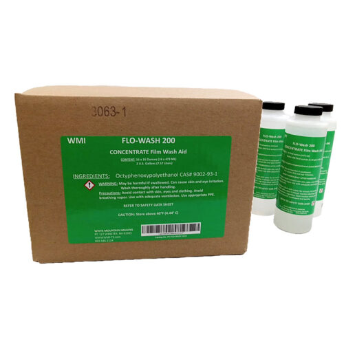 Flo Wash 200 - X-ray Accessory Chemicals - White Mountain Imaging
